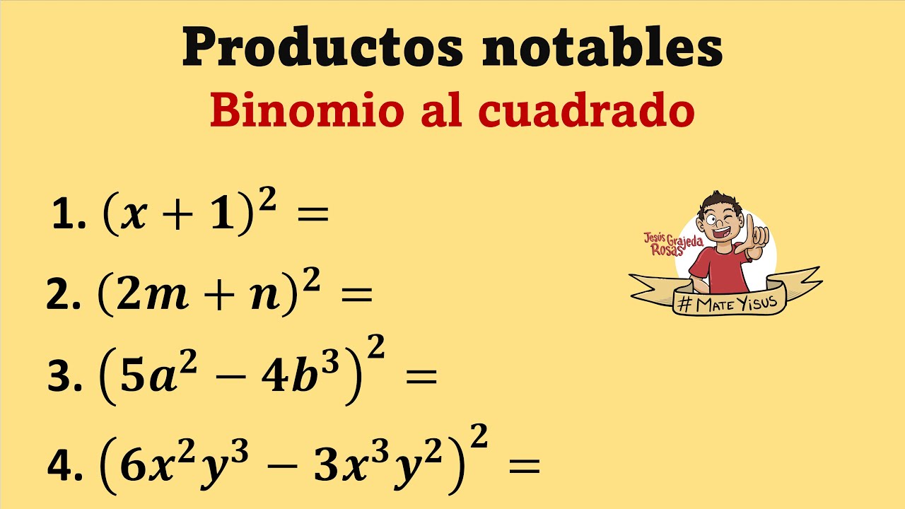 Binomio al Cuadrado: ejemplos y ejercicios